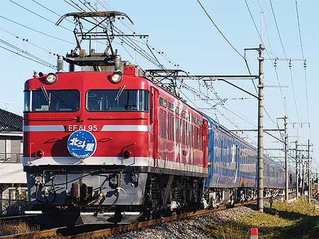EF81 95，“北斗星”をけん引｜鉄道ニュース｜2009年1月1日掲載｜鉄道ファン・railf.jp