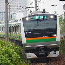 E233系3000番台E02編成＋E52編成が出場｜鉄道ニュース｜2010年2月19日掲載｜鉄道ファン・railf.jp
