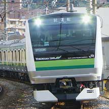 E233系6000番台H017編成が横浜線で試運転｜鉄道ニュース｜2014年1月18日掲載｜鉄道ファン・railf.jp