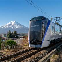 富士急行線でE353系の試運転｜鉄道ニュース｜2019年2月16日掲載｜鉄道ファン・railf.jp