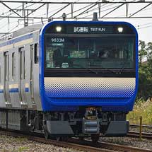 E235系1000番台J-01編成が東海道本線で試運転｜鉄道ニュース｜2020年7月4日掲載｜鉄道ファン・railf.jp