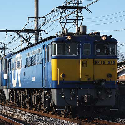 EF65 1059が5882列車をけん引｜鉄道ニュース｜2009年1月26日掲載｜鉄道ファン・railf.jp