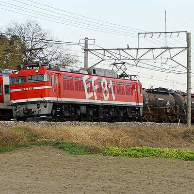EF81 95，安中貨物運用に充当｜鉄道ニュース｜2009年2月19日掲載｜鉄道ファン・railf.jp