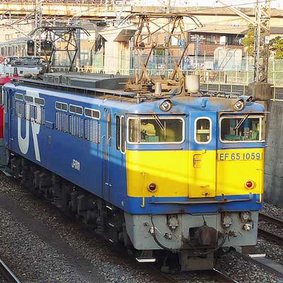 EF65 1059が大宮車両所出場車をけん引｜鉄道ニュース｜2009年2月22日掲載｜鉄道ファン・railf.jp