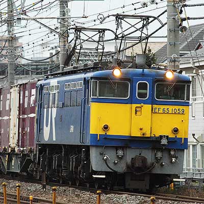 EF65 1059が3074・3075列車をけん引｜鉄道ニュース｜2009年2月27日掲載｜鉄道ファン・railf.jp