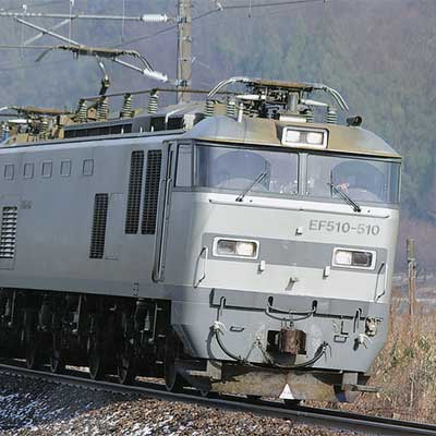EF510-510＋EF510-501の重連単機運転｜鉄道ニュース｜2018年1月5日掲載｜鉄道ファン・railf.jp