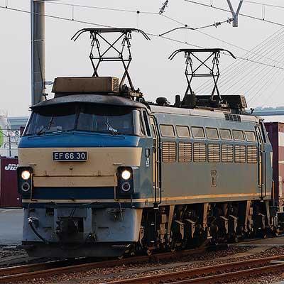 EF66 30が安治川口へ入線｜鉄道ニュース｜2018年3月30日掲載｜鉄道ファン・railf.jp