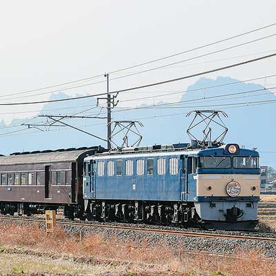 快速“ELぐんま よこかわ”をEF60 19がけん引｜鉄道ニュース｜2019年2月10日掲載｜鉄道ファン・railf.jp