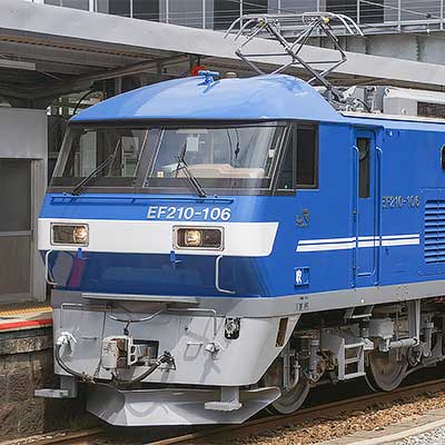 EF210-106が新塗装で試運転｜鉄道ニュース｜2019年4月18日掲載｜鉄道ファン・railf.jp