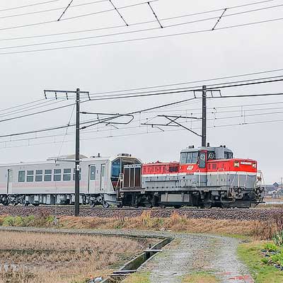 GV-E400系5両が新津へ｜鉄道ニュース｜2020年1月17日掲載｜鉄道ファン・railf.jp