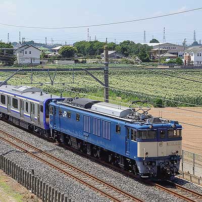 E235系1000番代F-01編成が配給輸送される｜鉄道ニュース｜2020年6月9日掲載｜鉄道ファン・railf.jp