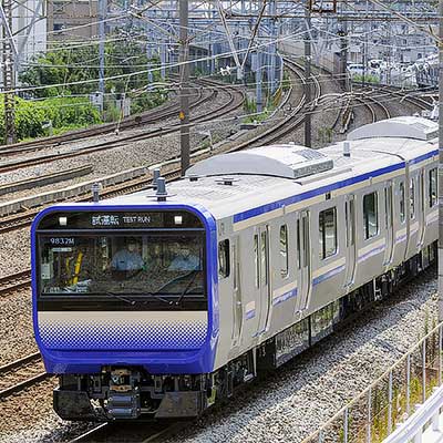 E235系1000番代F-01編成が東海道本線で試運転｜鉄道ニュース｜2020年8月5日掲載｜鉄道ファン・railf.jp