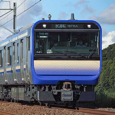 E235系1000番台F-01編成が成田空港へ｜鉄道ニュース｜2020年8月28日掲載｜鉄道ファン・railf.jp