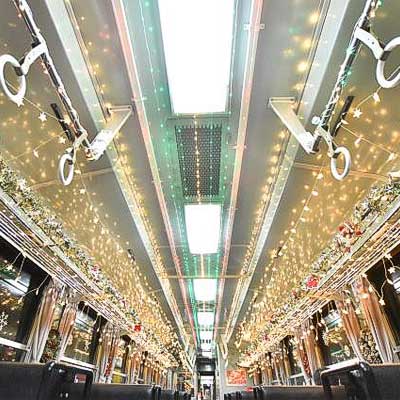 12月17日〜19日 JR九州，唐津線・筑肥線で「イルミネーション列車」運転｜鉄道イベント｜2021年12月15日掲載｜鉄道ファン・railf.jp