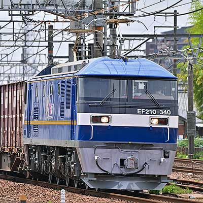 新鶴見機関区に新製配置されたEF210-340の運用開始｜鉄道ニュース｜2022年6月25日掲載｜鉄道ファン・railf.jp