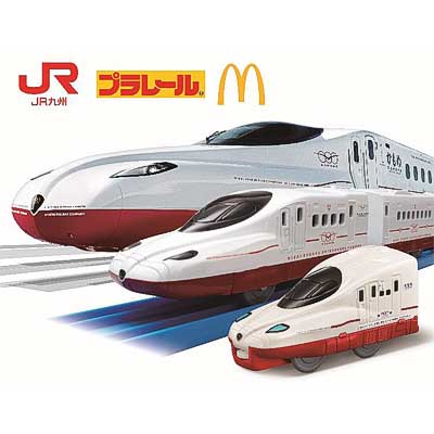 JR九州×プラレール×マクドナルド，『かもめ夢プロジェクト』実施｜鉄道ニュース｜2022年9月22日掲載｜鉄道ファン・railf.jp