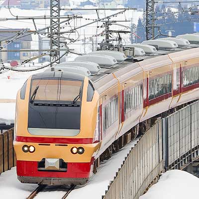 特急“ほくほく十日町雪祭り”，E653系K70編成で運転｜鉄道ニュース｜2023年2月19日掲載｜鉄道ファン・railf.jp