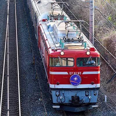 EF81 95が「カシオペア紀行」をけん引｜鉄道ニュース｜2023年4月2日掲載｜鉄道ファン・railf.jp