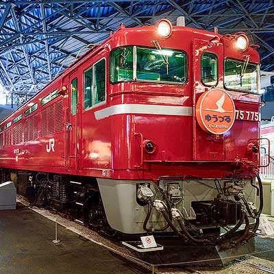 鉄道博物館で展示車両にヘッドマーク・バックサイン掲出｜鉄道ニュース｜2023年6月25日掲載｜鉄道ファン・railf.jp