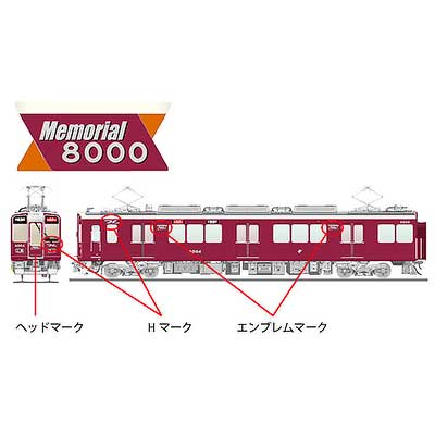 阪急，「Memorial8000」（宝塚線所属C＃8004×8R）の運行を開始｜鉄道ニュース｜2023年9月22日掲載｜鉄道ファン・railf.jp