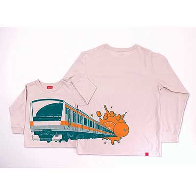 中央線E233系×OJICO 長袖Tシャツ「オレンジ」を発売 〜「OJICO web トレインまつり 2023秋」も実施〜｜鉄道ニュース｜2023年10月10日掲載｜鉄道ファン・railf.jp