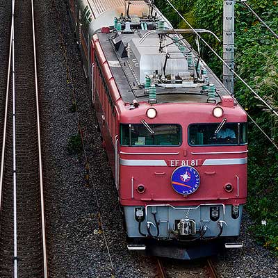 「カシオペア紀行」をEF81 81がけん引｜鉄道ニュース｜2023年10月22日掲載｜鉄道ファン・railf.jp
