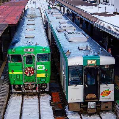 臨時快速“風っこストーブ湯けむり号”運転｜鉄道ニュース｜2024年1月29日掲載｜鉄道ファン・railf.jp
