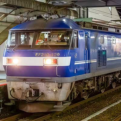 EF210形重連による試運転が行なわれる｜鉄道ニュース｜2024年2月13日掲載｜鉄道ファン・railf.jp