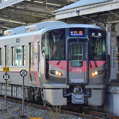 227系が快速“マリンライナー”を代走｜鉄道ニュース｜2024年3月20日掲載｜鉄道ファン・railf.jp