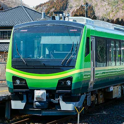 HB-E300系「SATONO」が仙山線に入線｜鉄道ニュース｜2024年3月23日掲載｜鉄道ファン・railf.jp