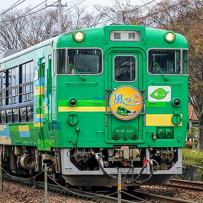 快速“風っこ花めぐり号”運転｜鉄道ニュース｜2024年4月7日掲載｜鉄道ファン・railf.jp