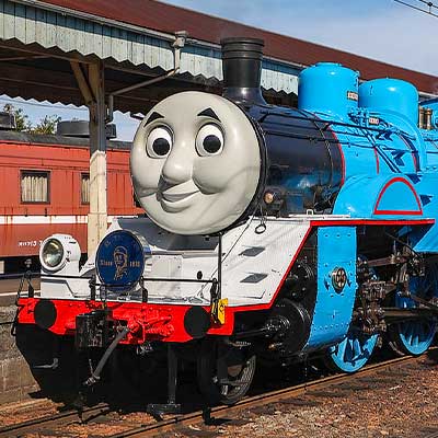 大井川鐵道で「きかんしゃトーマス」の試運転｜鉄道ニュース｜2024年5月15日掲載｜鉄道ファン・railf.jp