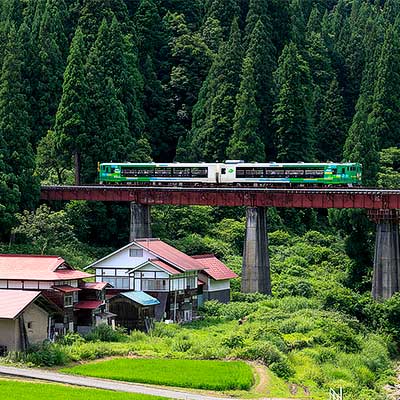只見線で“風っこ只見線満喫号”運転｜鉄道ニュース｜2024年7月23日掲載｜鉄道ファン・railf.jp