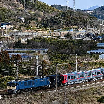 名鉄9500系・9100系が甲種輸送される｜鉄道ニュース｜2025年2月19日掲載｜鉄道ファン・railf.jp