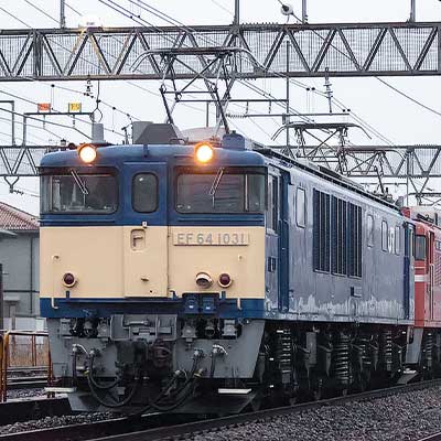 EF64 1031＋EF81 81が『カシオペア紀行 秋田行き』をけん引｜鉄道ニュース｜2025年6月4日掲載｜鉄道ファン・railf.jp