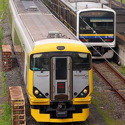 君津駅でE257系運転操縦体験イベント開催｜鉄道ニュース｜2025年7月7日掲載｜鉄道ファン・railf.jp