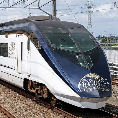 京成AE形AE6編成に6000万人達成記念マーク｜鉄道ニュース｜2025年8月1日掲載｜鉄道ファン・railf.jp