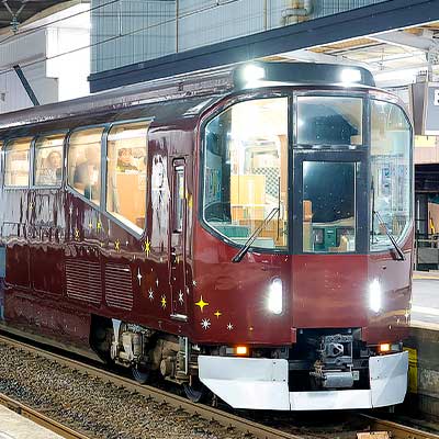近鉄20000系「楽」による名阪間直通臨時列車運転｜鉄道ニュース｜2025年9月8日掲載｜鉄道ファン・railf.jp