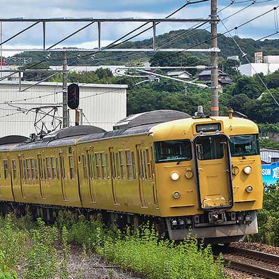 115系6両が下関総合車両所へ｜鉄道ニュース｜2025年9月23日掲載｜鉄道ファン・railf.jp