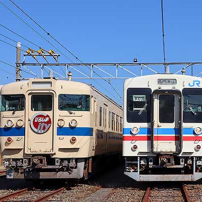 115系3000番代瀬戸内色の運行終了を記念した撮影会が実施される｜鉄道ニュース｜2025年11月17日掲載｜鉄道ファン・railf.jp